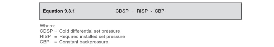 Safety Valve Selection