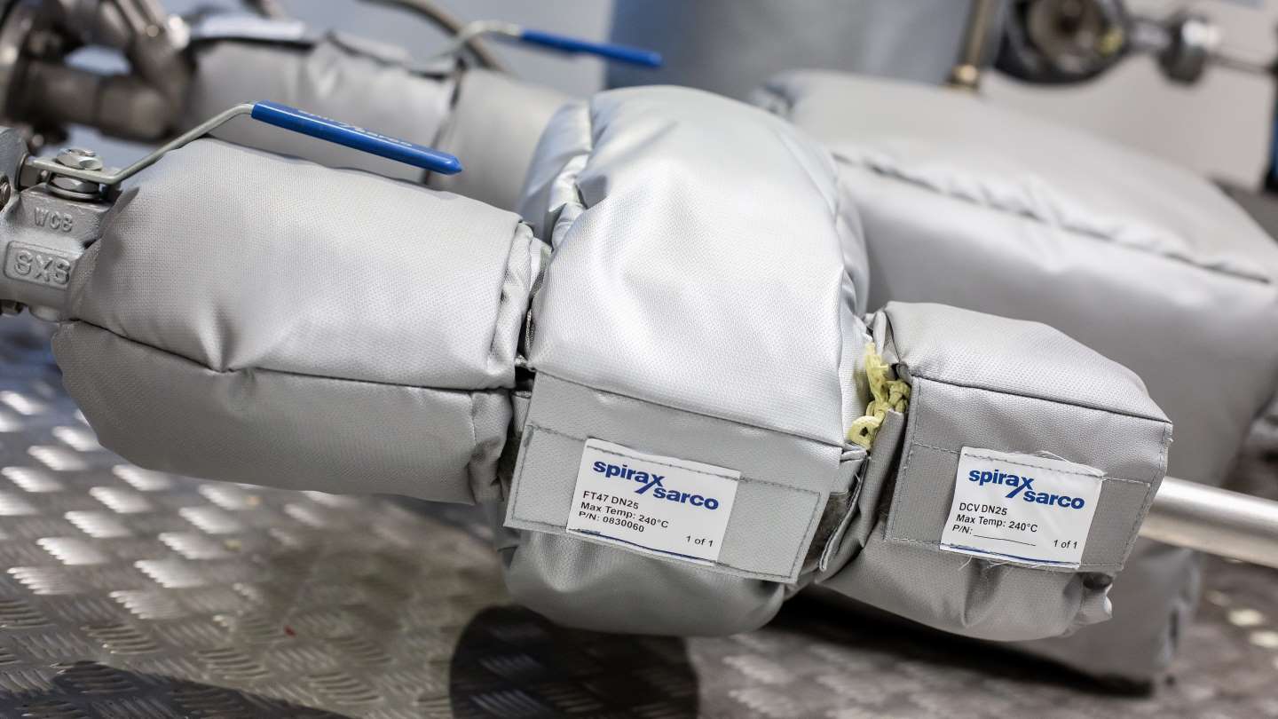 Spirax Sarco Launches Range of Insulation Jackets